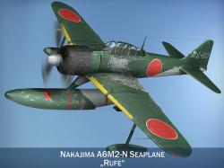 a6m2 n type2 rufe japanese flying boat fighter wwii 3D Models | Page 1 ...