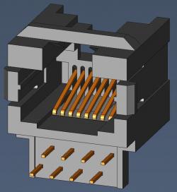 rj45 jack lock 3D Models | Page 1 | STLFinder