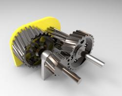 simple gearbox design 3d models 【 STLFinder