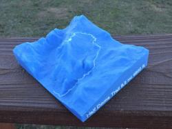 yosemite half dome trail map 3D Models | Page 1 | STLFinder