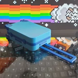 Tiny Functional Suitcase (print-in-place and support-free) with MMU ...