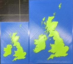 Great Britain 3D Mountain Map 3D Models | Page 1 | STLFinder