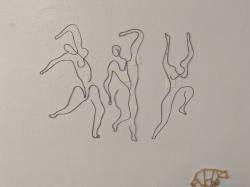 stencil line art tattoo ankle bracelet drawing 3D Models | Page 1 ...