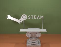 steam logo 3d models 【 STLFinder