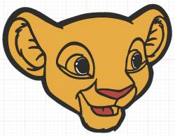 drawings of nala face picture from lion king 3D Models | Page 1 | STLFinder