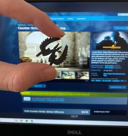 cs go counter terrorist logo 3D Models | Page 1 | STLFinder