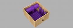 three drawer wood organizer jewelry box 3D Models | Page 1 | STLFinder