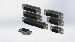 DB 9 Pin Female Connector - Free 3D Model | STLFinder