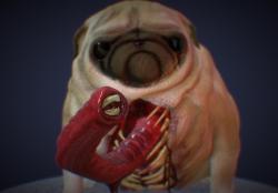 pug monster 3d models 【 STLFinder