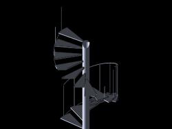 spiral staircase revit 3D Models | Page 1 | STLFinder
