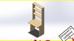 desk with shelving 3D Models | Page 1 | STLFinder