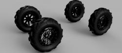 template by devhunters com add article atv 15 inch wheels 3D Models ...