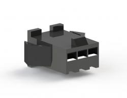 2 54mm 3 pin male female jst sm housing crimp terminal connector 3D ...