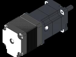 agn cod motor stepper mini 5mm dengan gearbox planetary bahan metal 3D ...