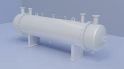 single pass shell and tube heat exchanger 3D Models | Page 1 | STLFinder