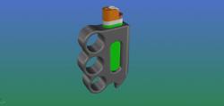 brass knuckle lighter 3D Models | Page 1 | STLFinder