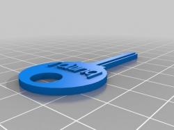 3d printed bump key 【 STLFinder