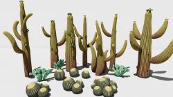 Cactus low poly 3D Models | Page 1 | STLFinder