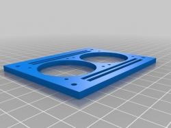 ramps 1 4 twin 40mm fan mounting plate 3D Models | Page 1 | STLFinder