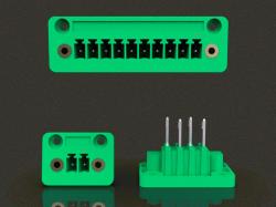 panel mount pluggable terminal block 3d models 【 STLFinder