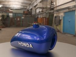 motorcycle gas tank and engine side view vertical image 3D Models ...