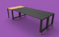 movable dt woodwork school desks with dimensions 3D Models | Page 1 ...