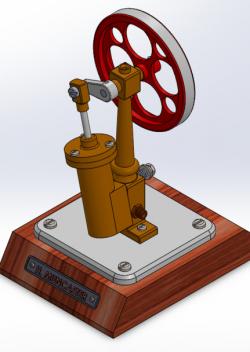simple steam engine plans 3d models 【 STLFinder