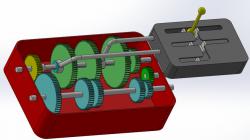 sliding mesh gearbox 3d models 【 STLFinder