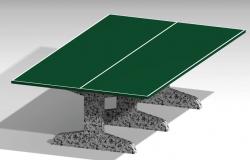 table tennis autocad block 3d models 【 STLFinder