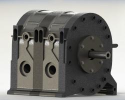 2 rotor engine 3d models 【 STLFinder