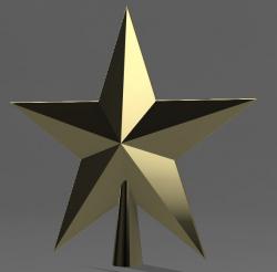 christmas tree topper 3d models 【 STLFinder