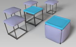 cubed chair 3d models 【 STLFinder
