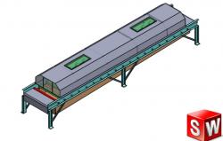 roller conveyor drawing 3d models 【 STLFinder