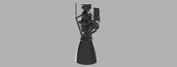 spacex raptor engine 3d models 【 STLFinder