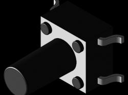 tactile switch 3x4x2mm smd 2 pin kicad 3D Models | Page 1 | STLFinder