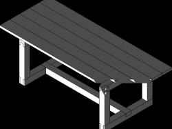 dining table sketchup 3d models 【 STLFinder