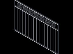 garde corps fer forgé dwg 3D Models | Page 1 | STLFinder