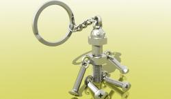 metal key ring holder 3D Models | Page 1 | STLFinder