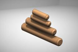 5mm wooden dowels 3d models 【 STLFinder