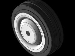 3 inch caster 3d models 【 STLFinder