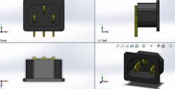 ac power inlet 3D Models | Page 1 | STLFinder