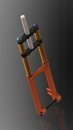 fox racing shox 32 tc factory grip sl 700c fork org 40mm 45mm offset ...