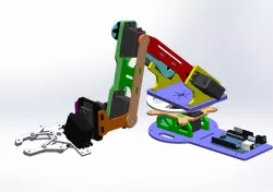[B-04-RA] Robot Arm 5 DOF V.2 - Free 3D Model | STLFinder