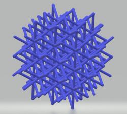 lattice structure of silicon 3D Models | Page 1 | STLFinder