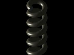 simple metal spring 3d models 【 STLFinder