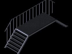 steel stairs 3d models 【 STLFinder