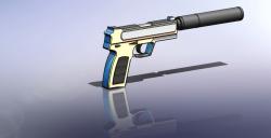 usp pistol 3d models 【 STLFinder