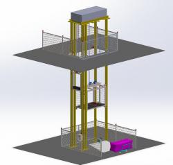 vertical lifting hangar doors cad block free download 3D Models | Page ...