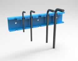 3d printed key holder 【 STLFinder