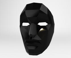 black masked squid game 3d models 【 STLFinder
